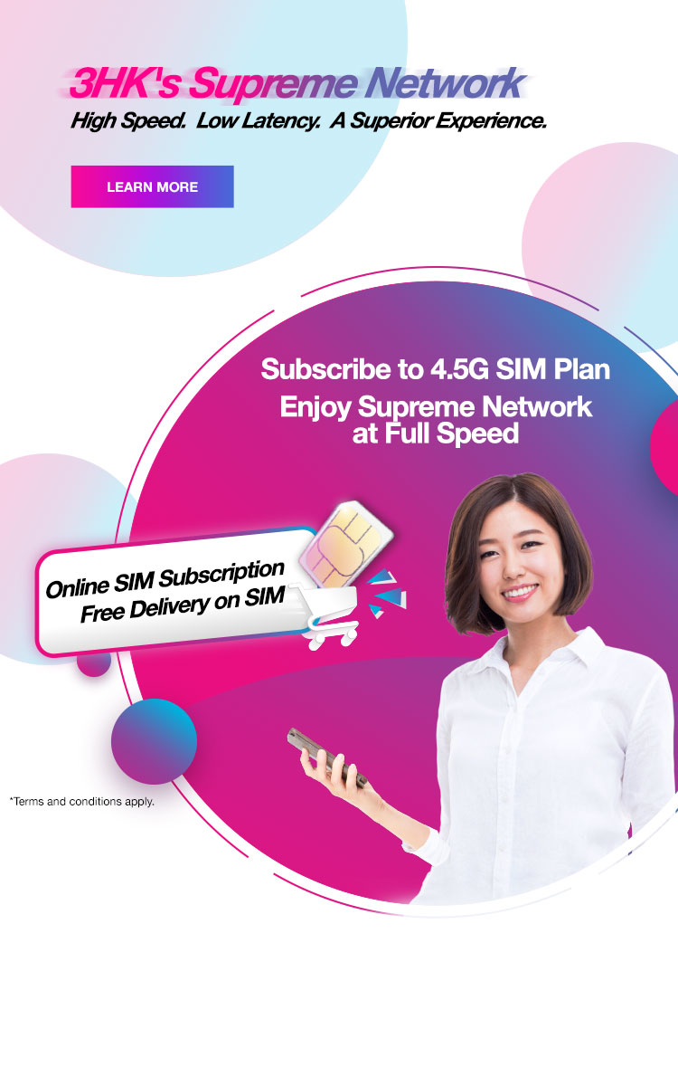 Three.com.hk | Plans